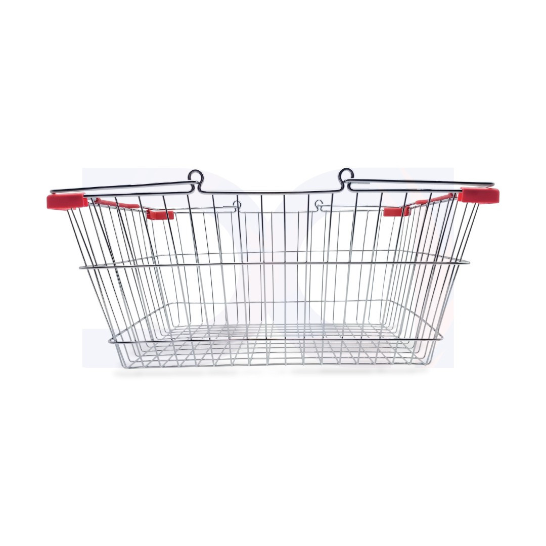 Darsa | Canasto Metal con manillas Para Compras 22L
